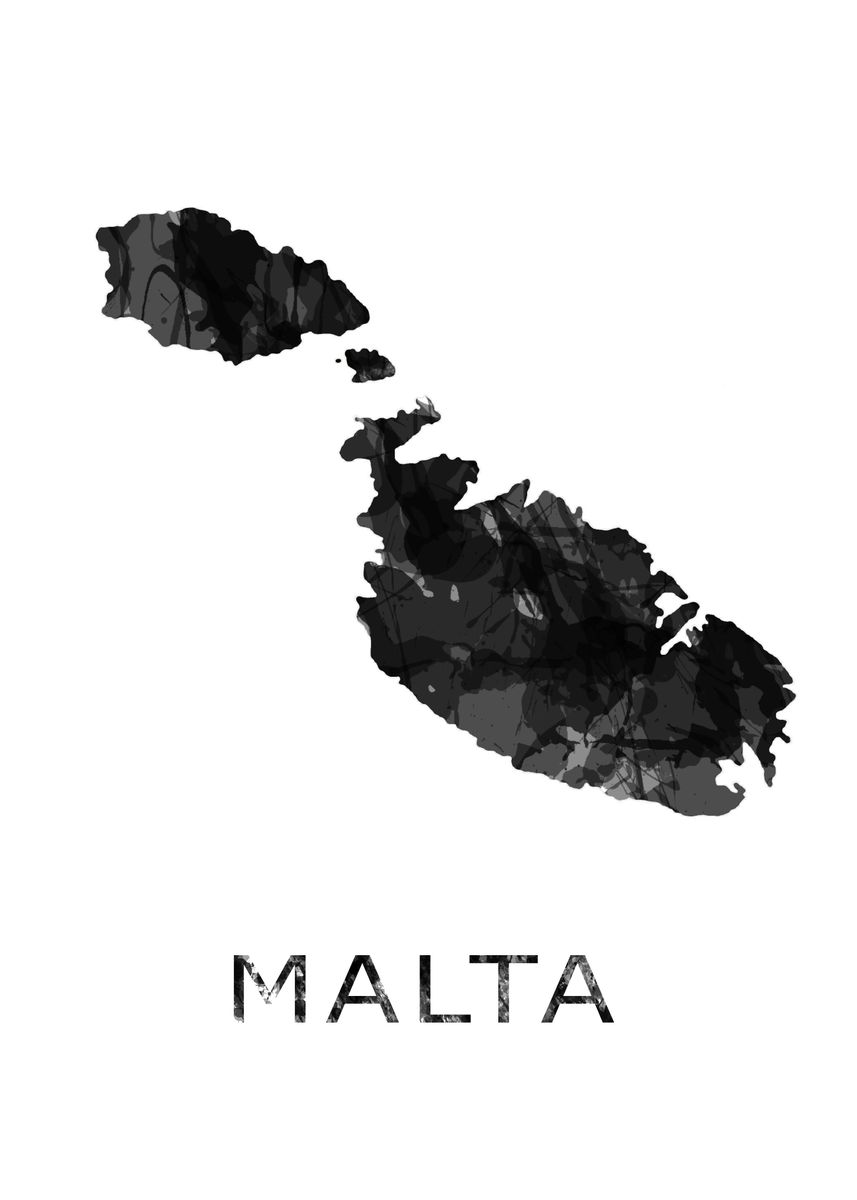 'Malta' Poster by Jesper Hvilsted | Displate