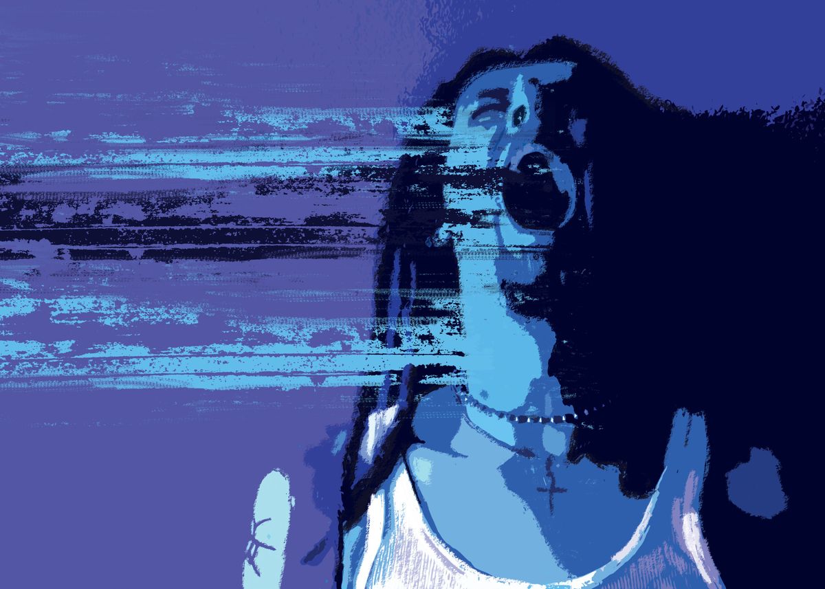 'the art of screaming' Poster by Boris Rajic | Displate