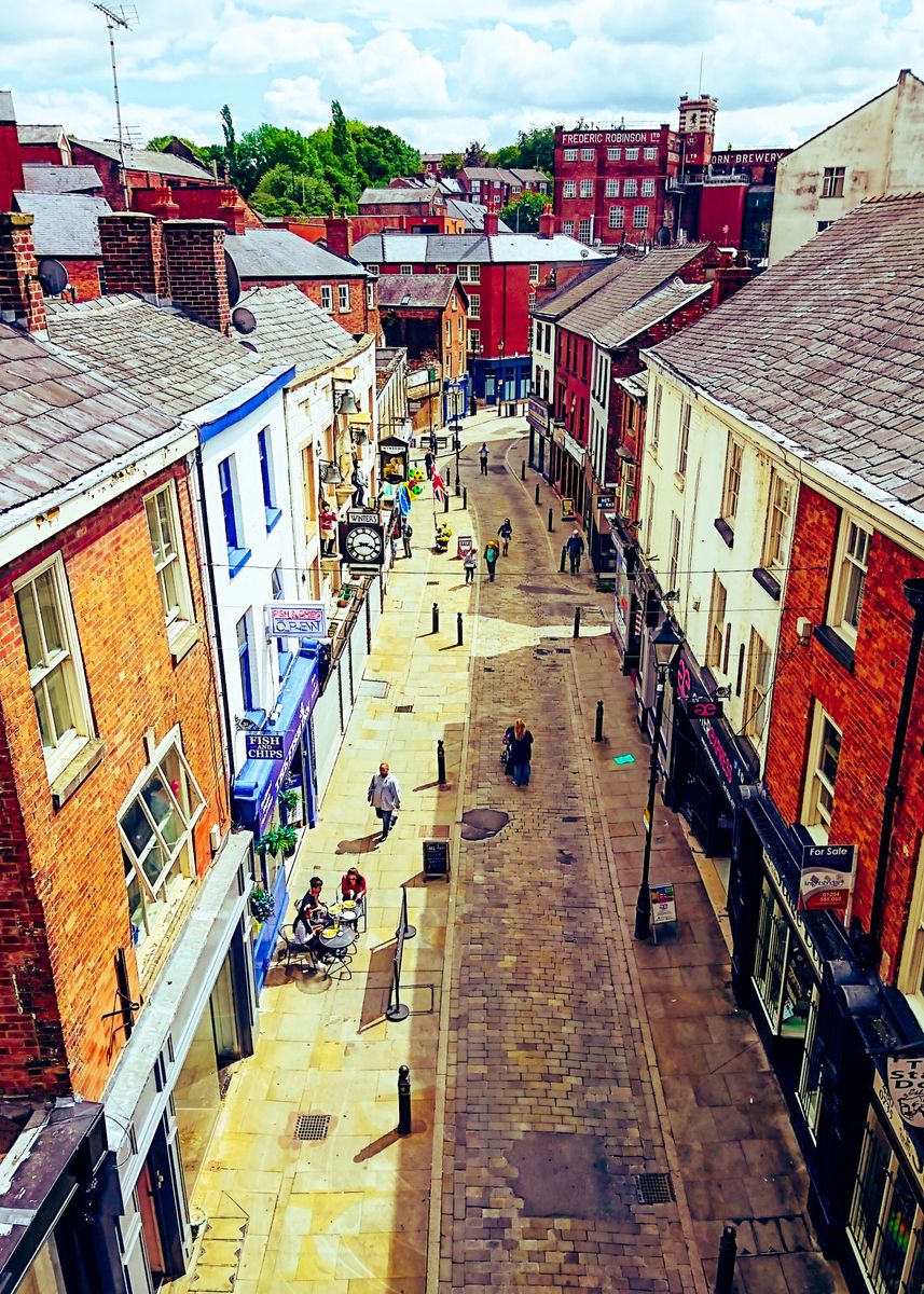 'Old Stockport ' Poster by Mandy Collins | Displate