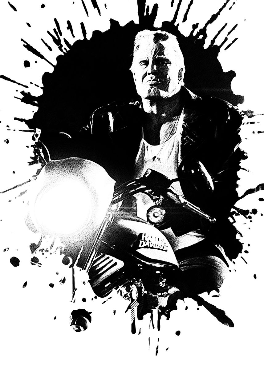 'Sin City' Poster, picture, metal print, paint by Mimis Design | Displate