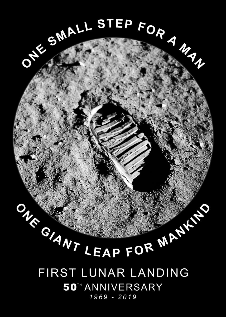 'Apollo 11 50th Anniversary' Poster by Carlos Marques | Displate