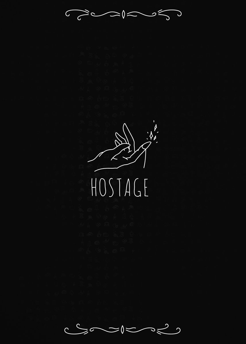 'Hostage' Poster, picture, metal print, paint by Zenden Caparoso | Displate