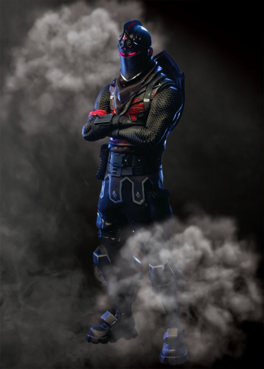 'KIT Black Knight right' Poster, picture, metal print, paint by Pedro ...