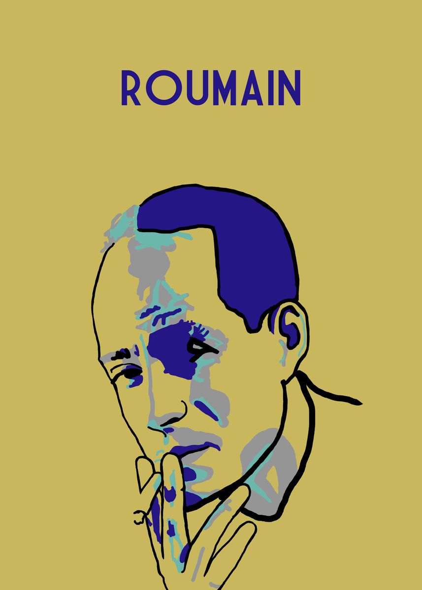 'Jacques Roumain' Poster, picture, metal print, paint by Savant Designs ...