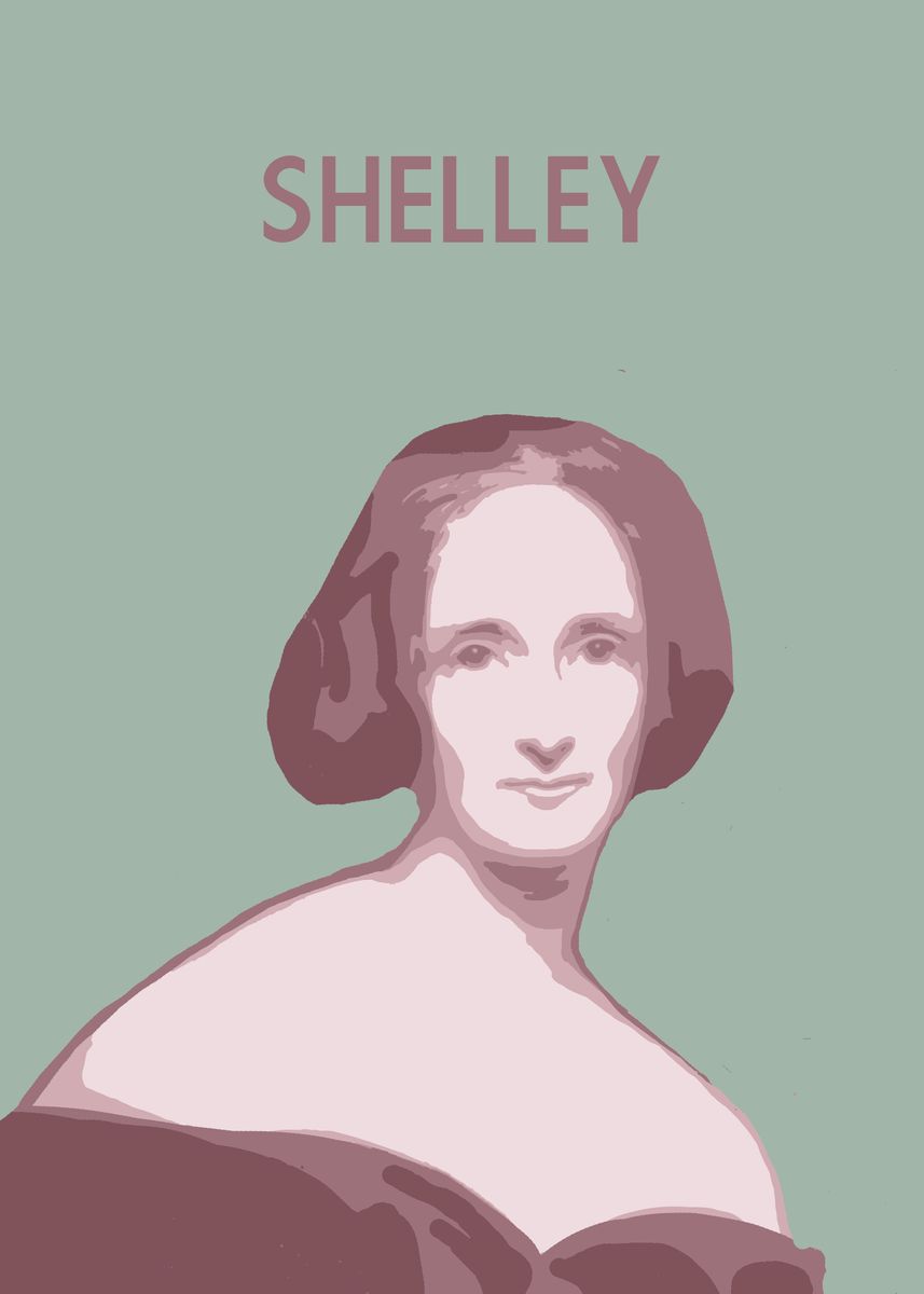 'Mary Shelley' Poster, picture, metal print, paint by Savant Designs ...
