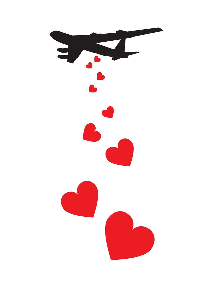 'More Love Less Bomb' Poster by Wei Su | Displate