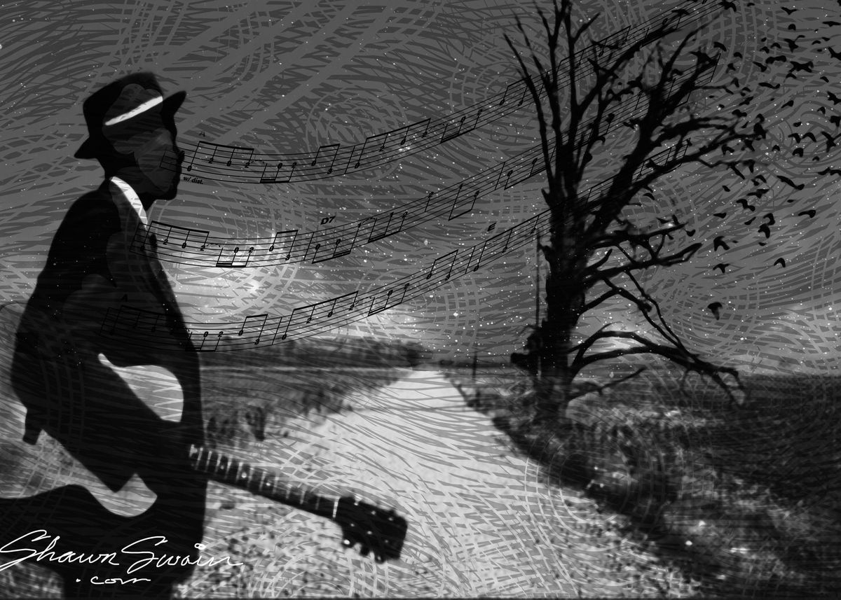 'DevilsBluesBW18' Poster by shawn swain | Displate