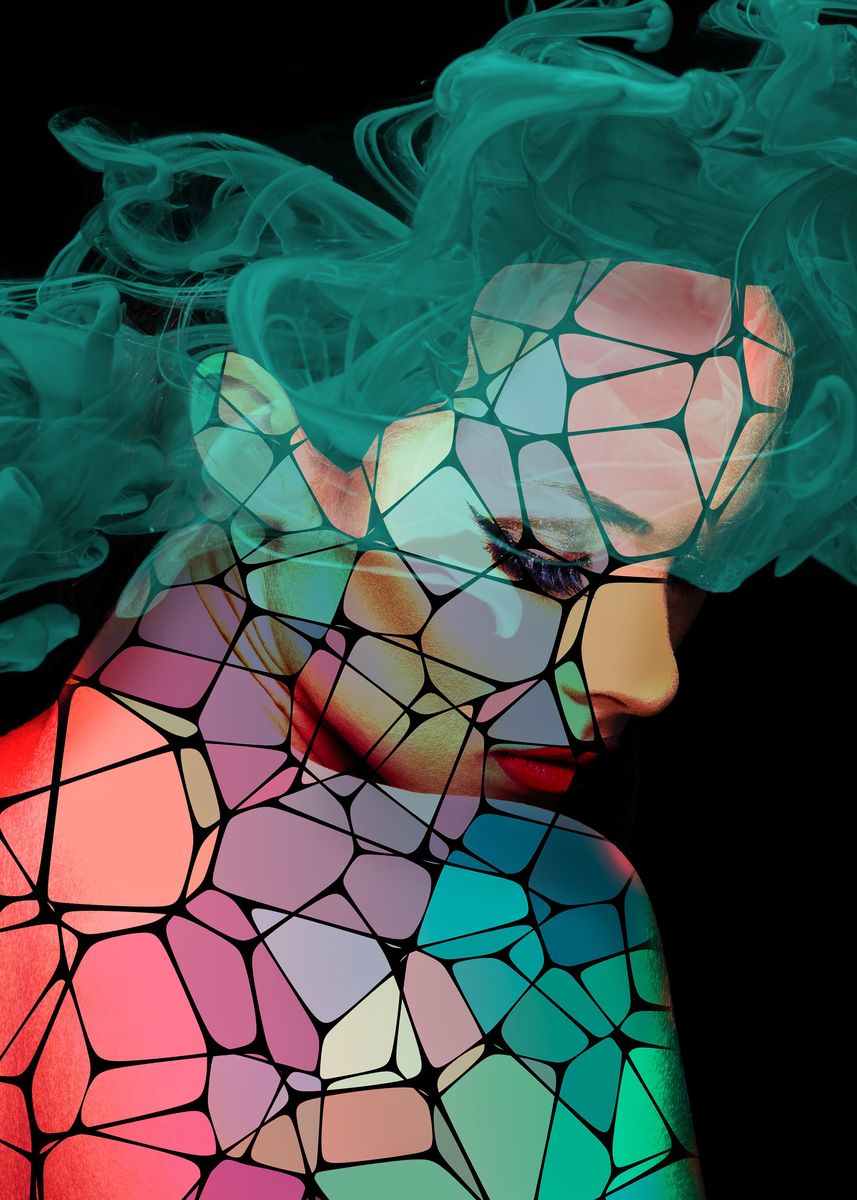 'Modern Marylin' Poster by Randy Monteith | Displate