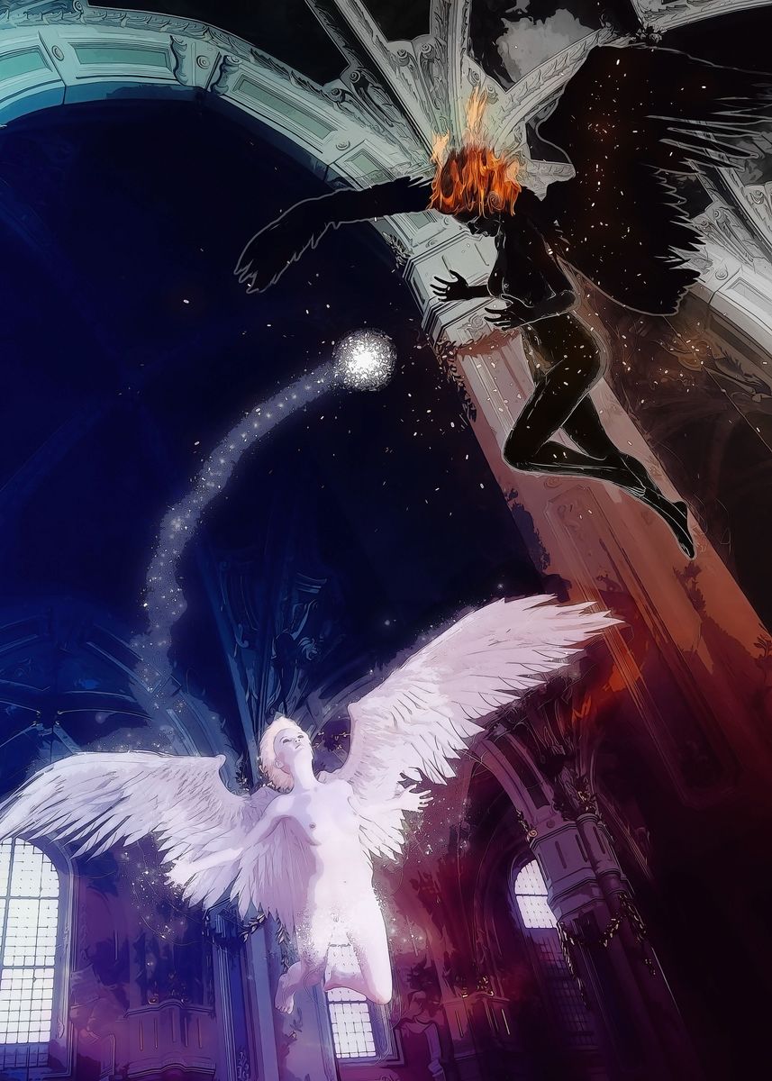 'Bringer of the Balance' Poster, picture, metal print, paint by Randy ...