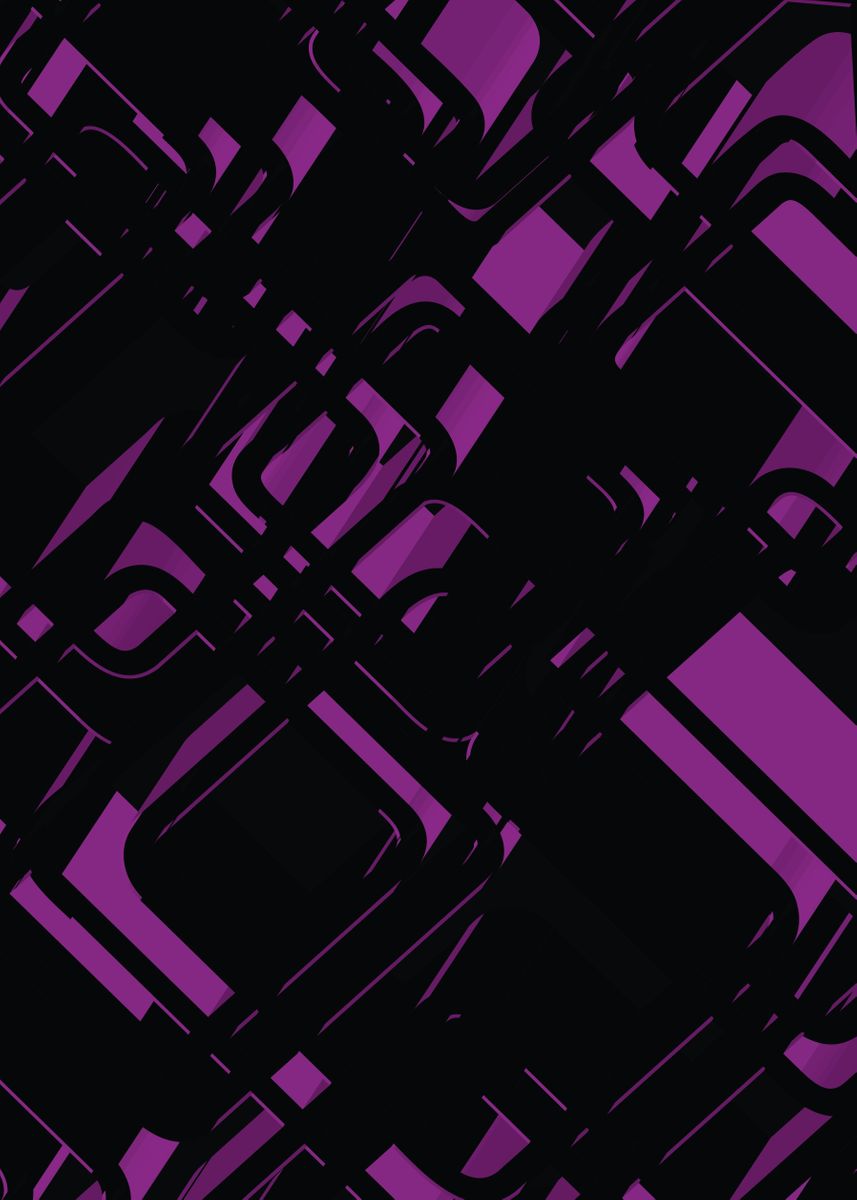 '3D Futuristic BG' Poster by Amir Faysal | Displate