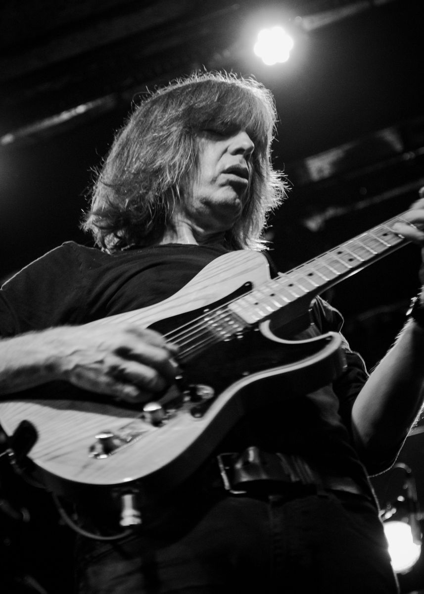 'Mike Stern playing guitar' Poster, picture, metal print, paint by ...