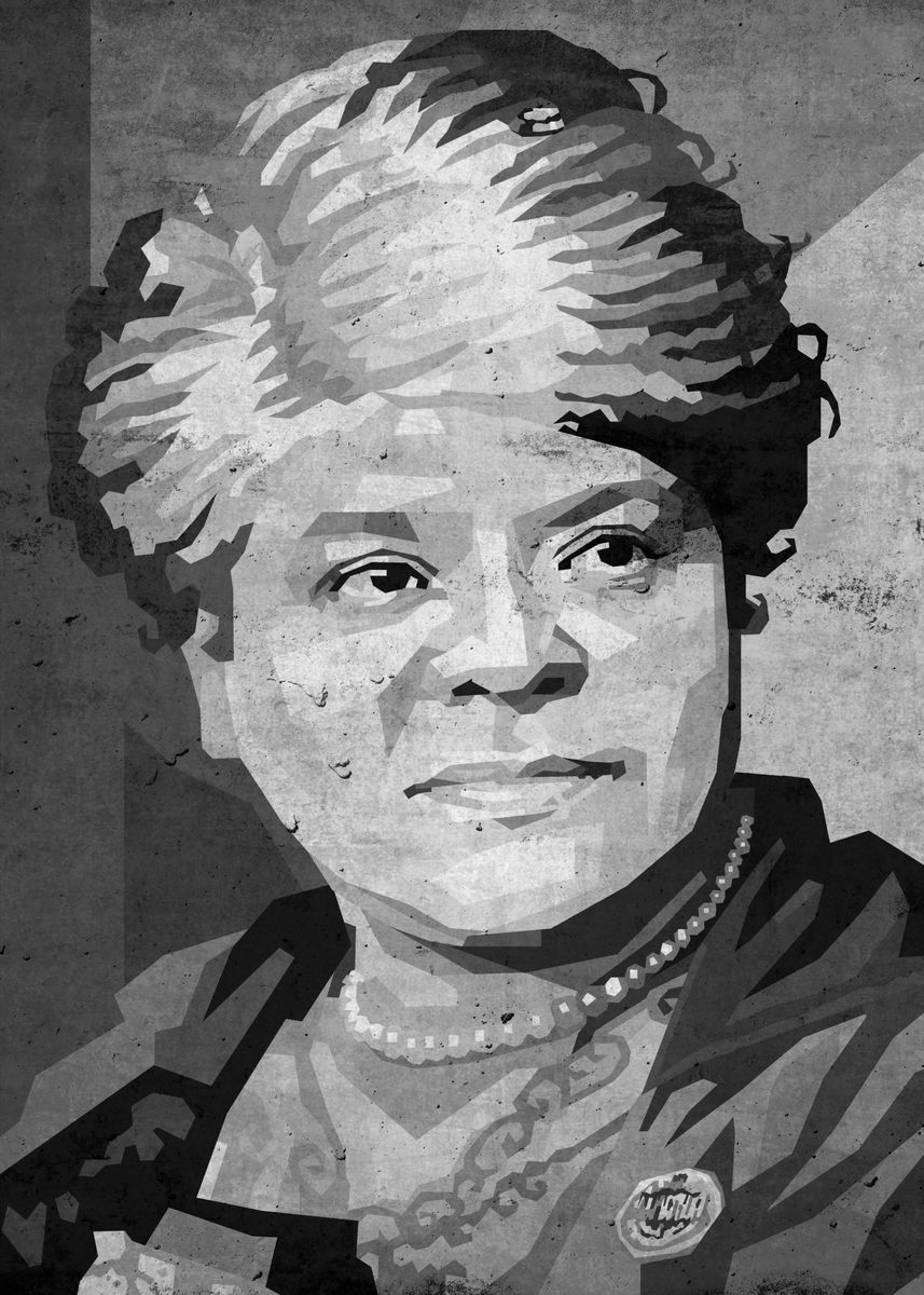 'Ida B Wells' Poster by Acongraphic Studio | Displate