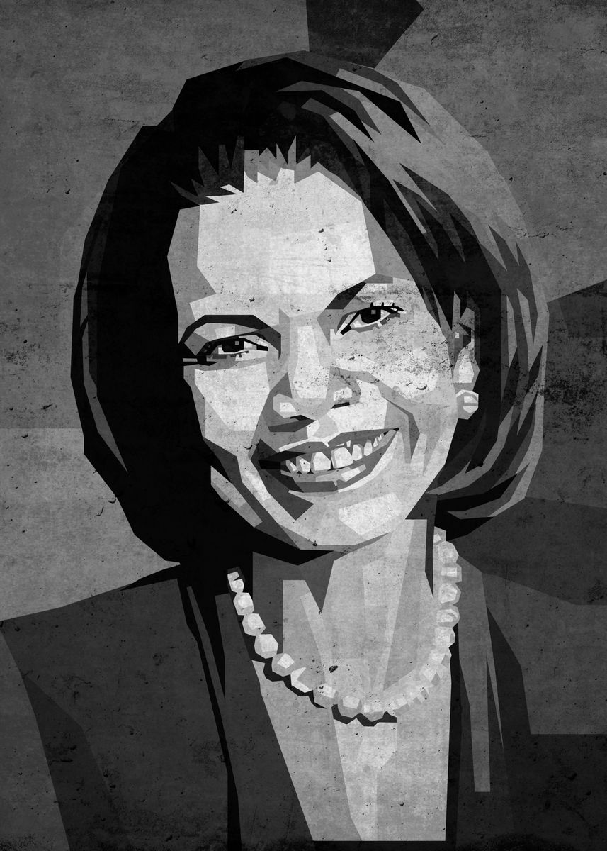 'Condoleezza Rice' Poster, picture, metal print, paint by Acongraphic ...