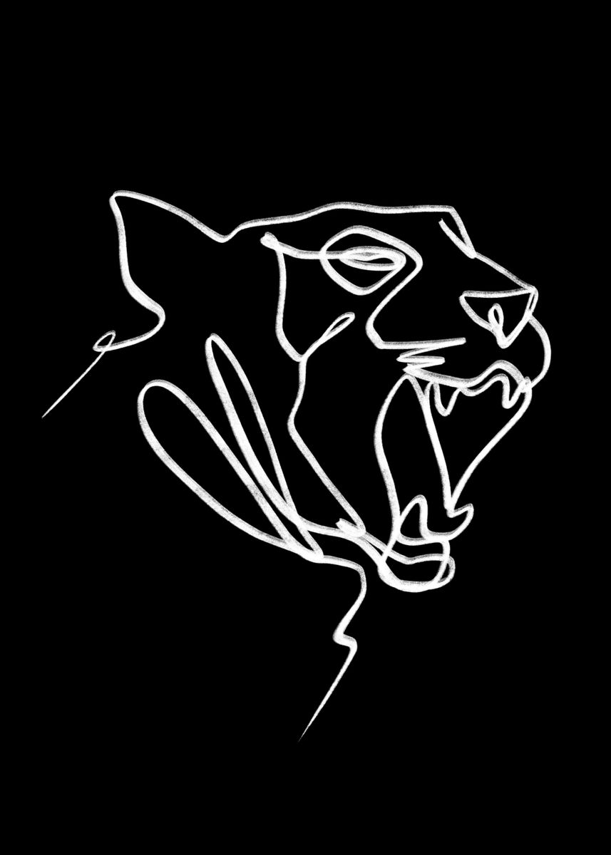 'Wildcat' Poster by Jimmy Jackson | Displate