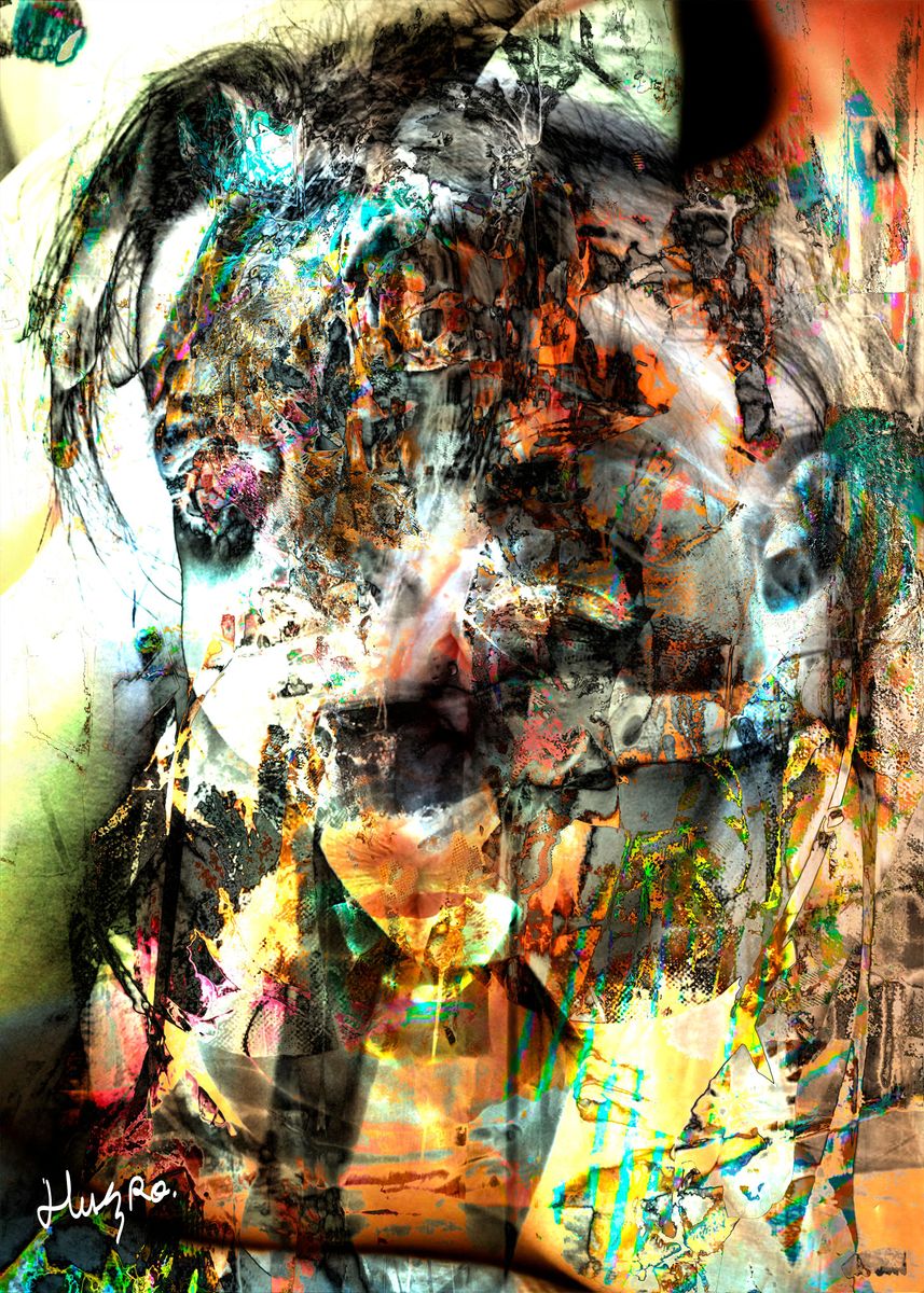 'Angel 6 Devourer' Poster, picture, metal print, paint by Huzro Design ...