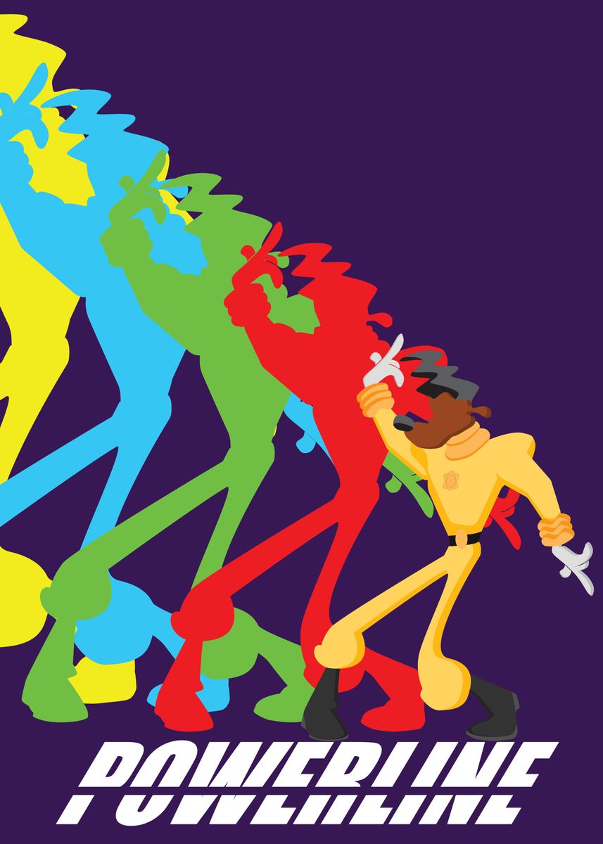 'Powerline poster' Poster, picture, metal print, paint by Magdalena M ...