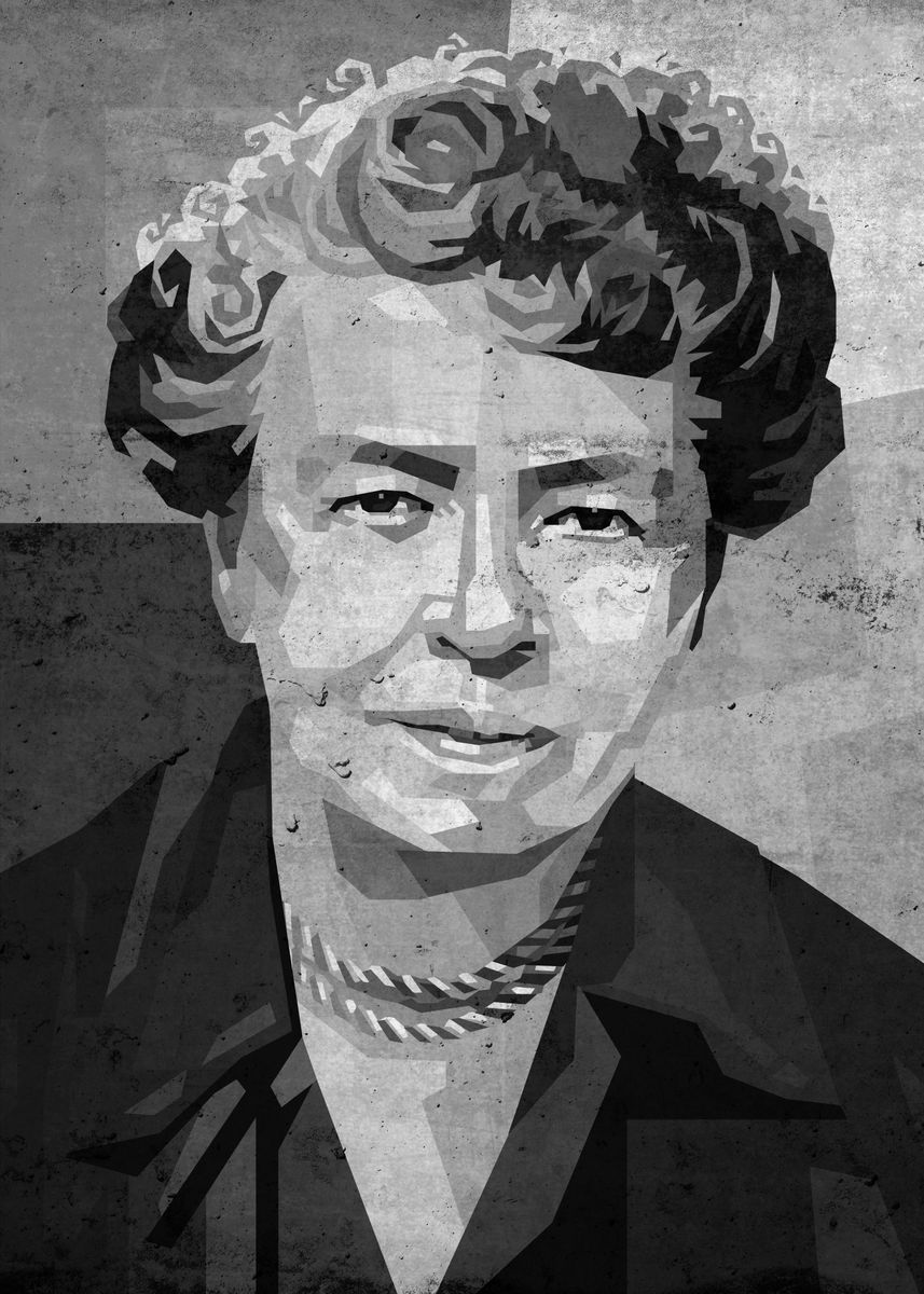 'Eleanor Roosevelt' Poster by Acongraphic Studio | Displate