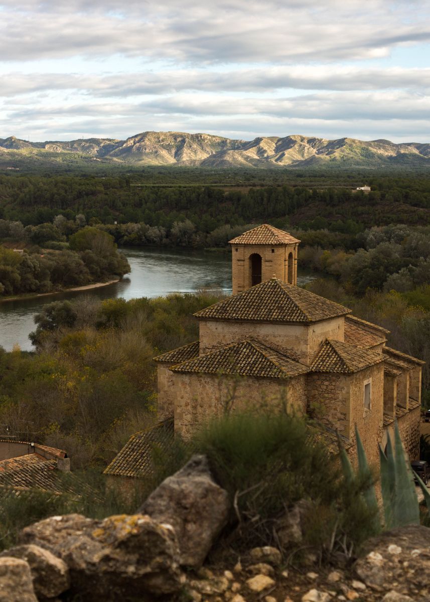 'Miravet' Poster, picture, metal print, paint by Csenge Késmárky | Displate