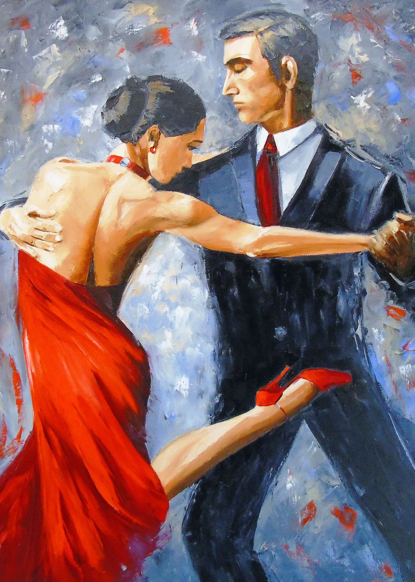 'Tango' Poster by Ольга Дарчук | Displate
