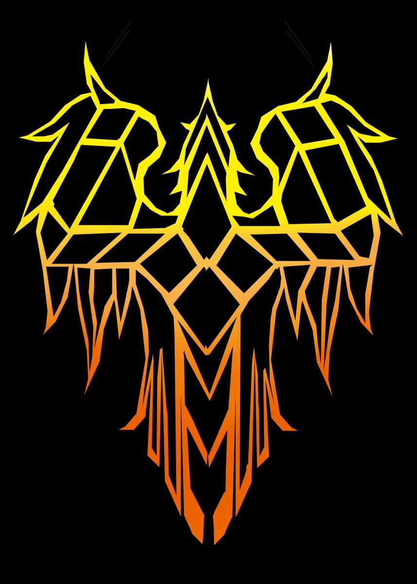 'Pheonix Emblem' Poster, picture, metal print, paint by DH Santillan ...