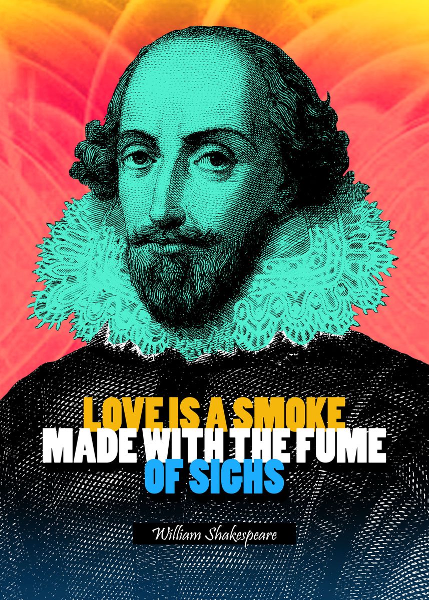 'Shakespeare Quote' Poster by Pahleeloola Design | Displate