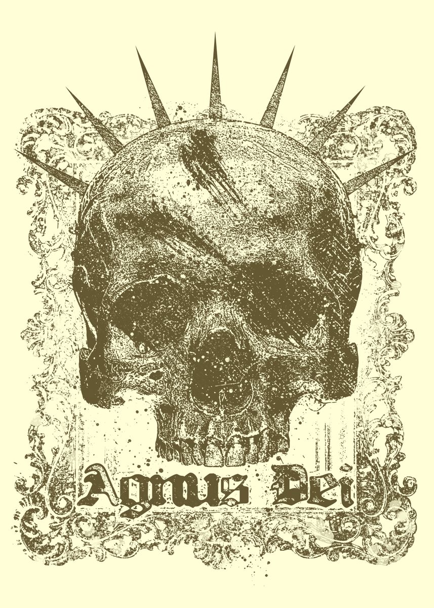 'agnus dei' Poster by Boris Rajic | Displate