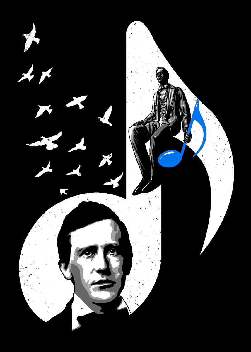 'Stephen Foster' Poster by Tofan barmalisi | Displate