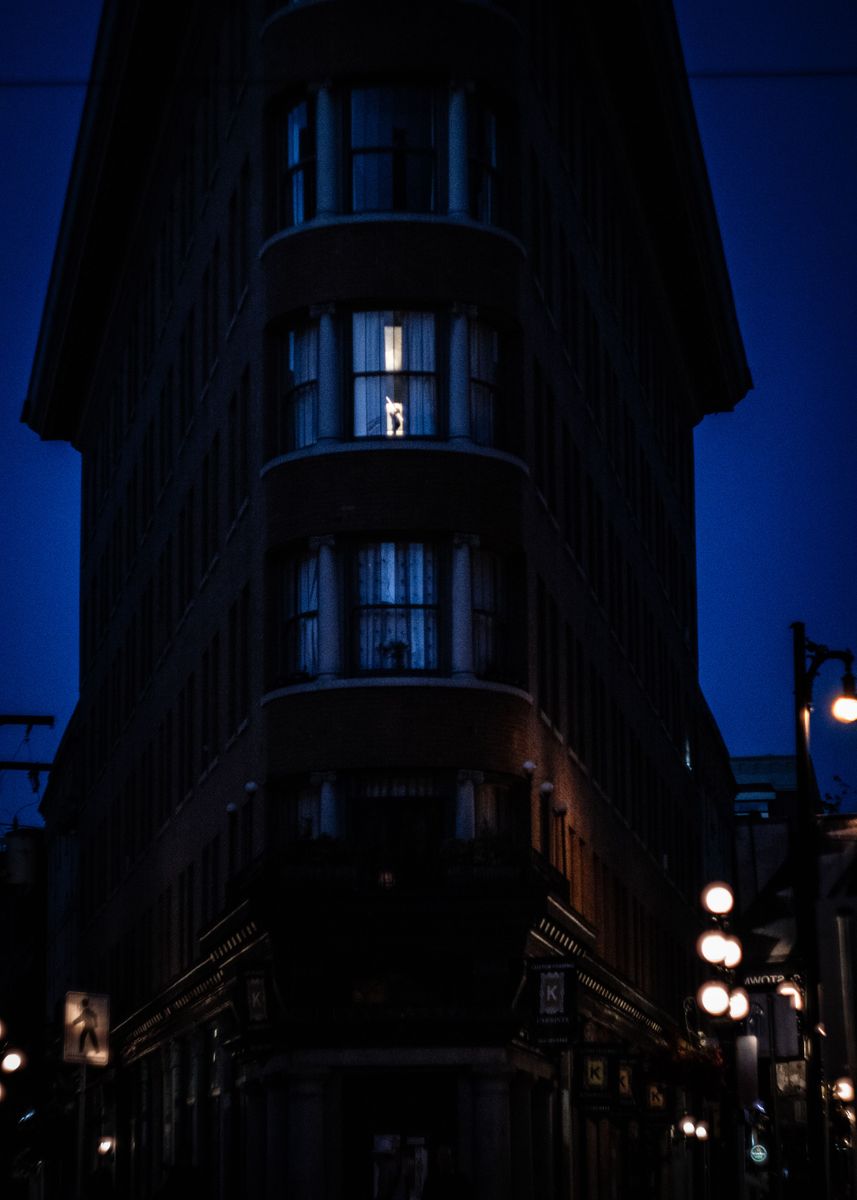 'Light on somber nights' Poster by Tolu Olaku | Displate