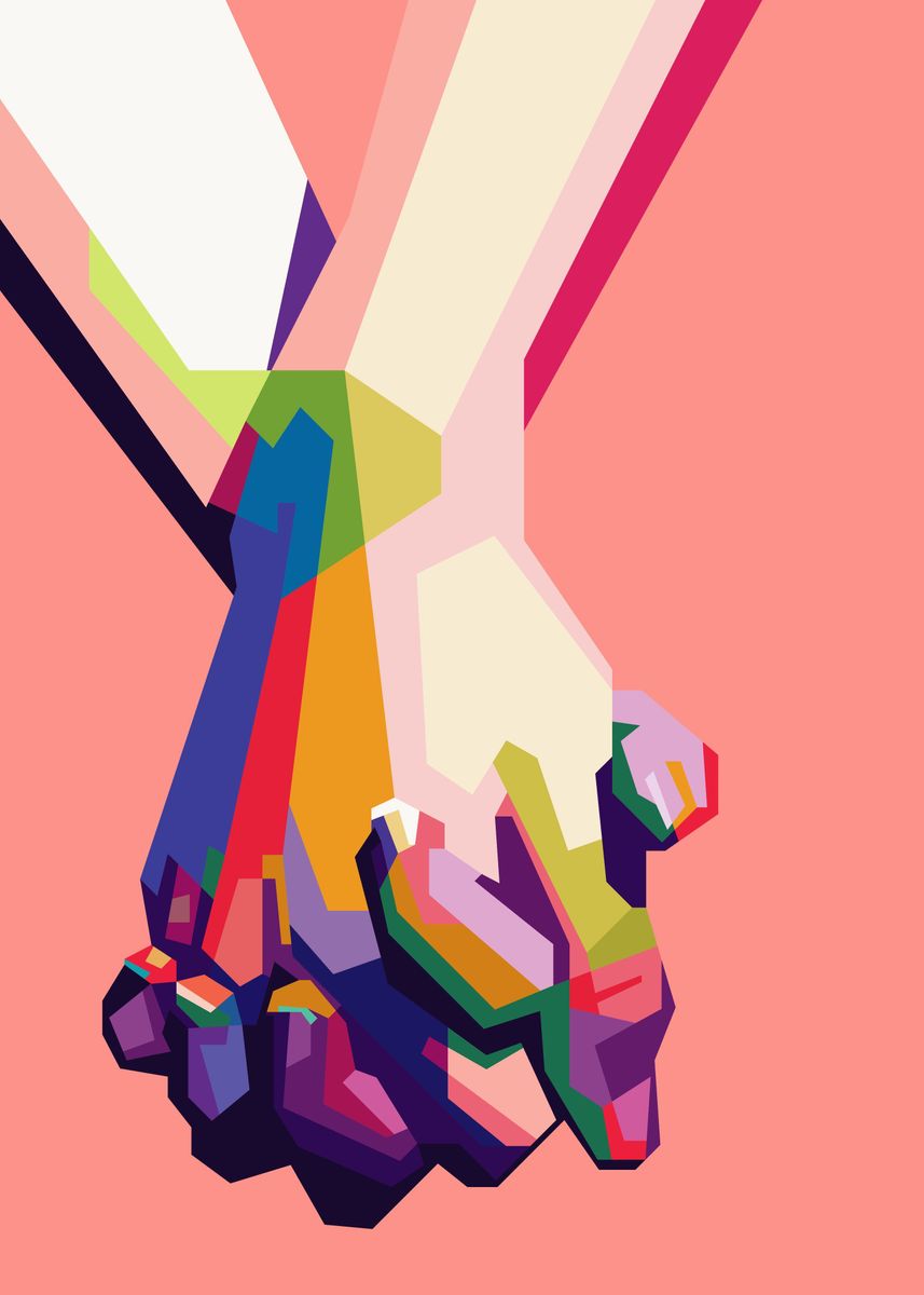 'Hold My Hand' Poster by Dayat Banggai | Displate