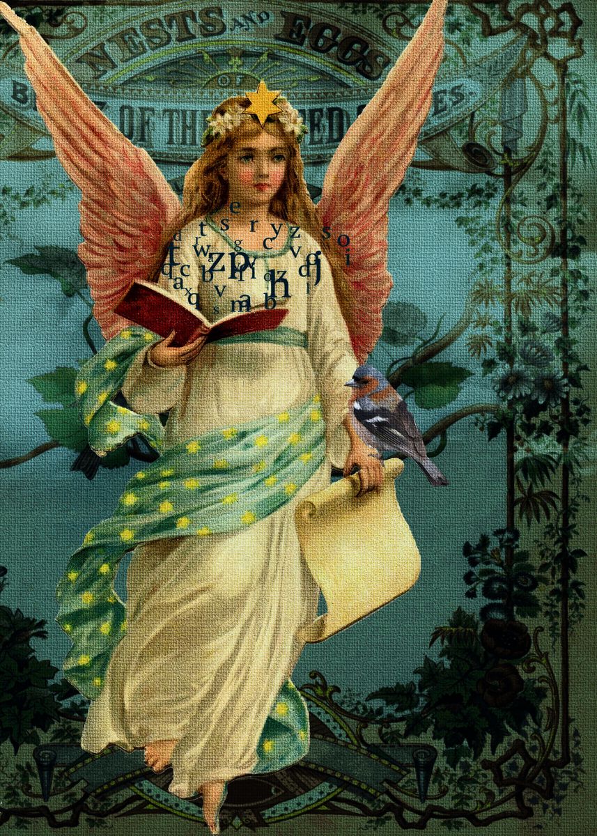 'The Messenger' Poster, picture, metal print, paint by Donna Carter ...