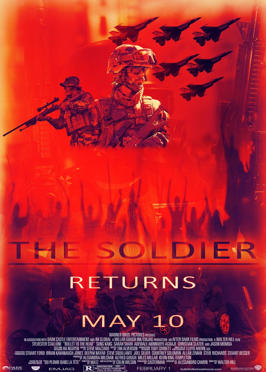 'Soldier movie Poster' Poster by irwan hardianto | Displate