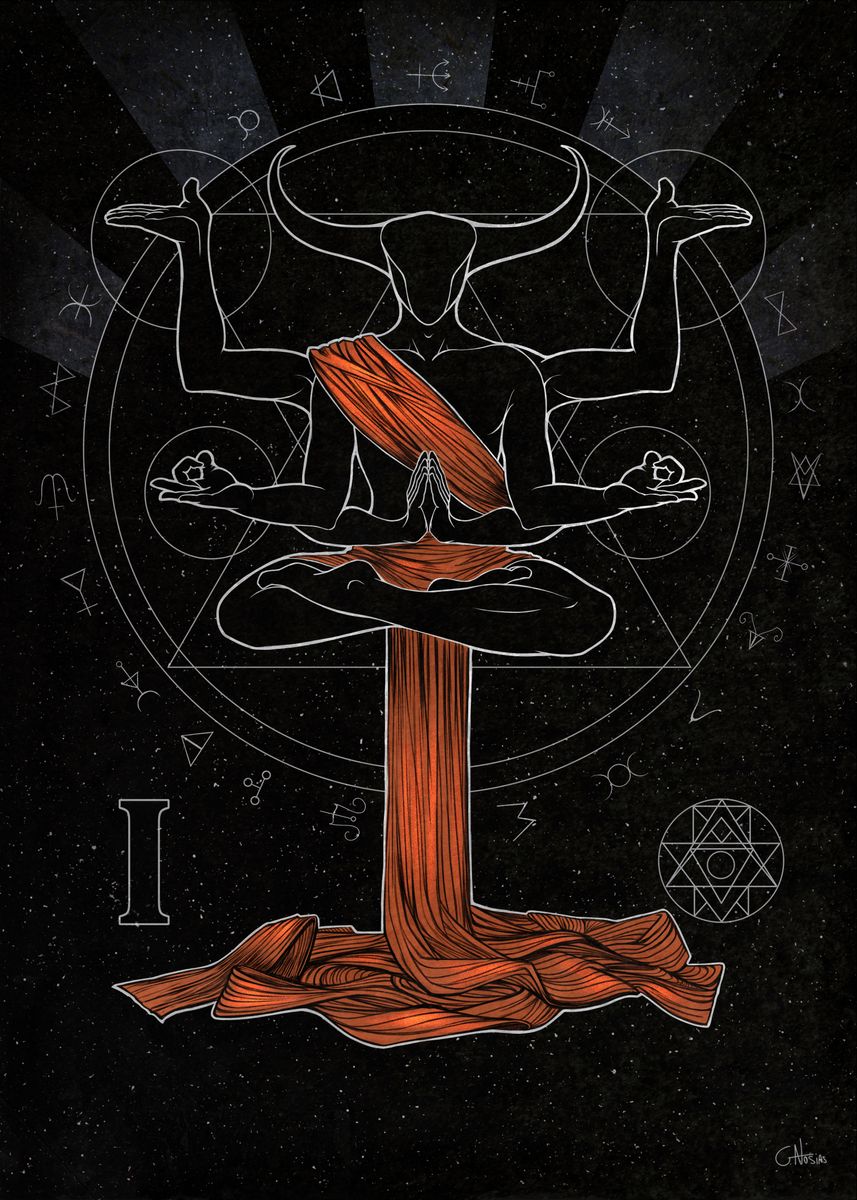 'Azaroth' Poster, picture, metal print, paint by Genosias Illustration ...