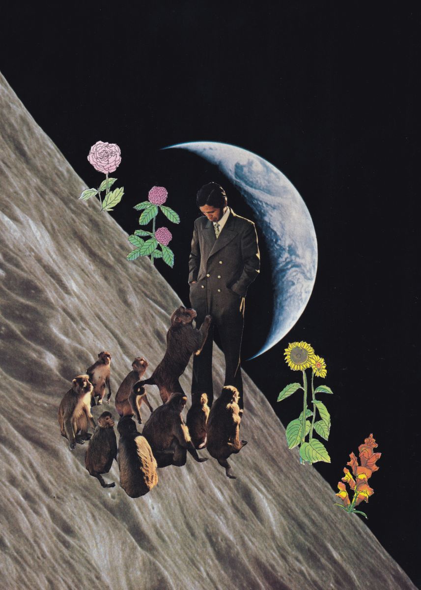 'Weird Dream [collage]' Poster by Lerson Pannawit | Displate