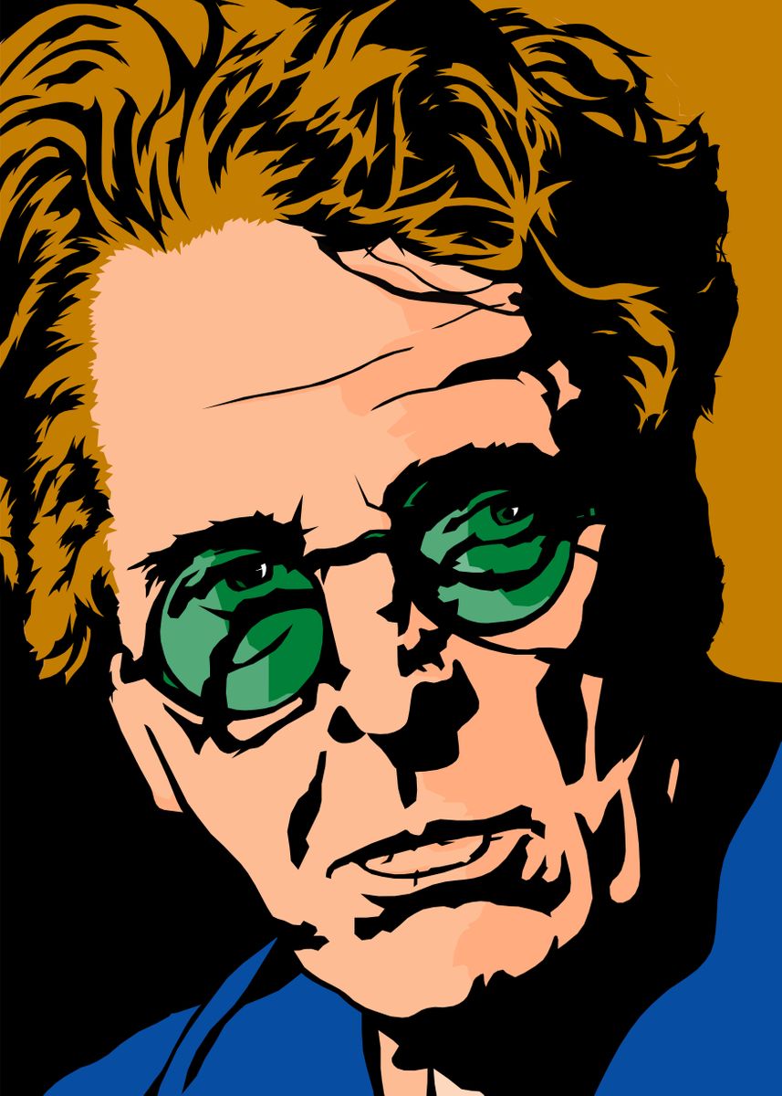 'WB YEATS' Poster by James Mc Garry | Displate