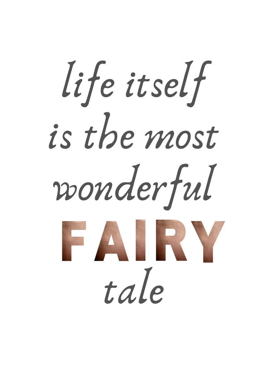 'Fairy Tale' Poster by EKGH ArtStudio | Displate
