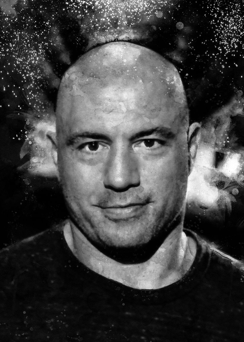 'Joe Rogan' Poster by Kitty Kit | Displate