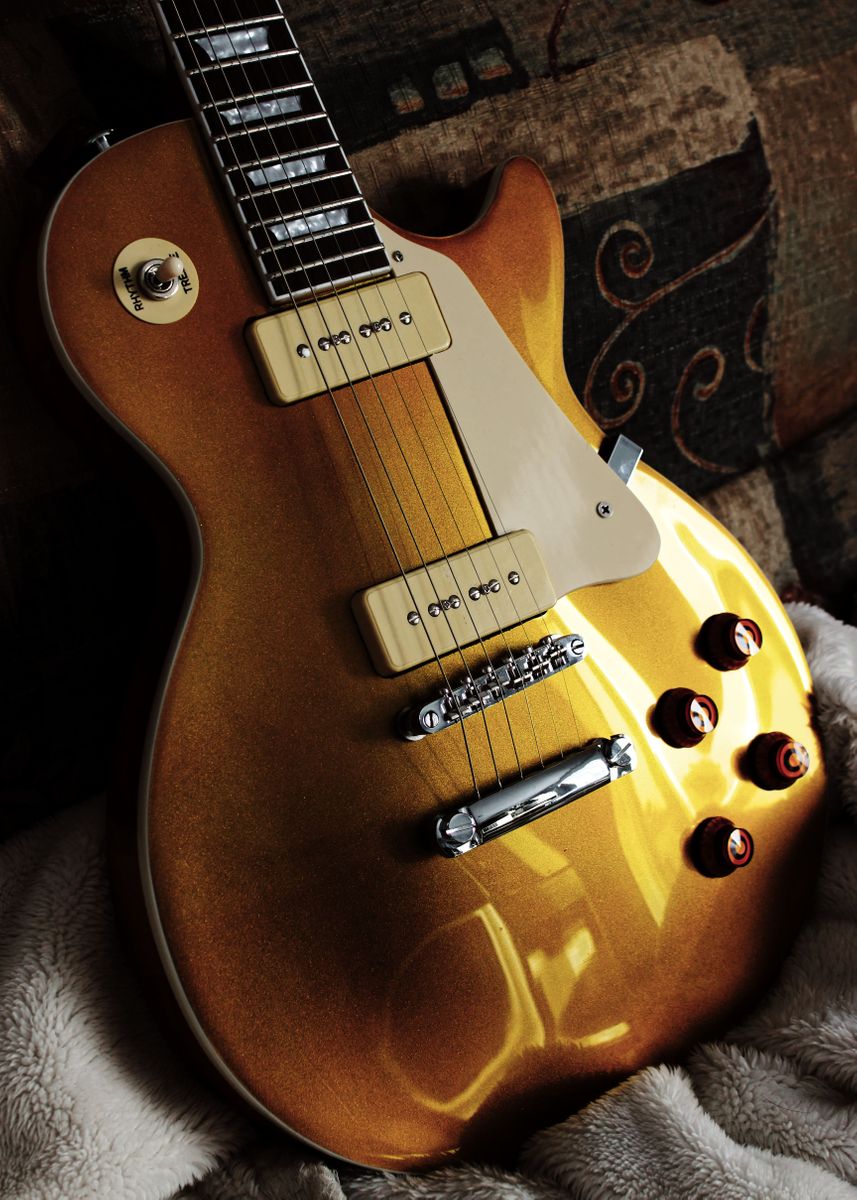 'Gibson Les Paul' Poster by Daniel Gaudin | Displate