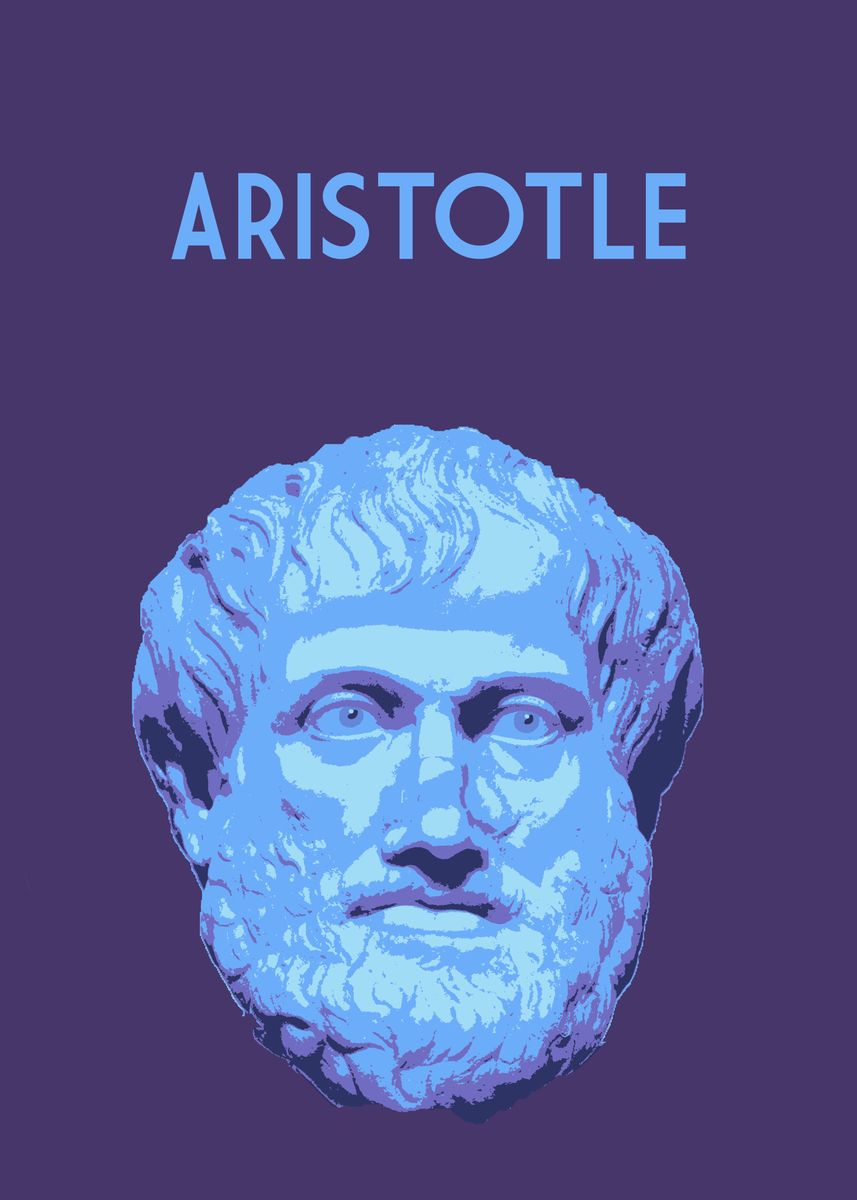 'Aristotle' Poster by Savant Designs | Displate