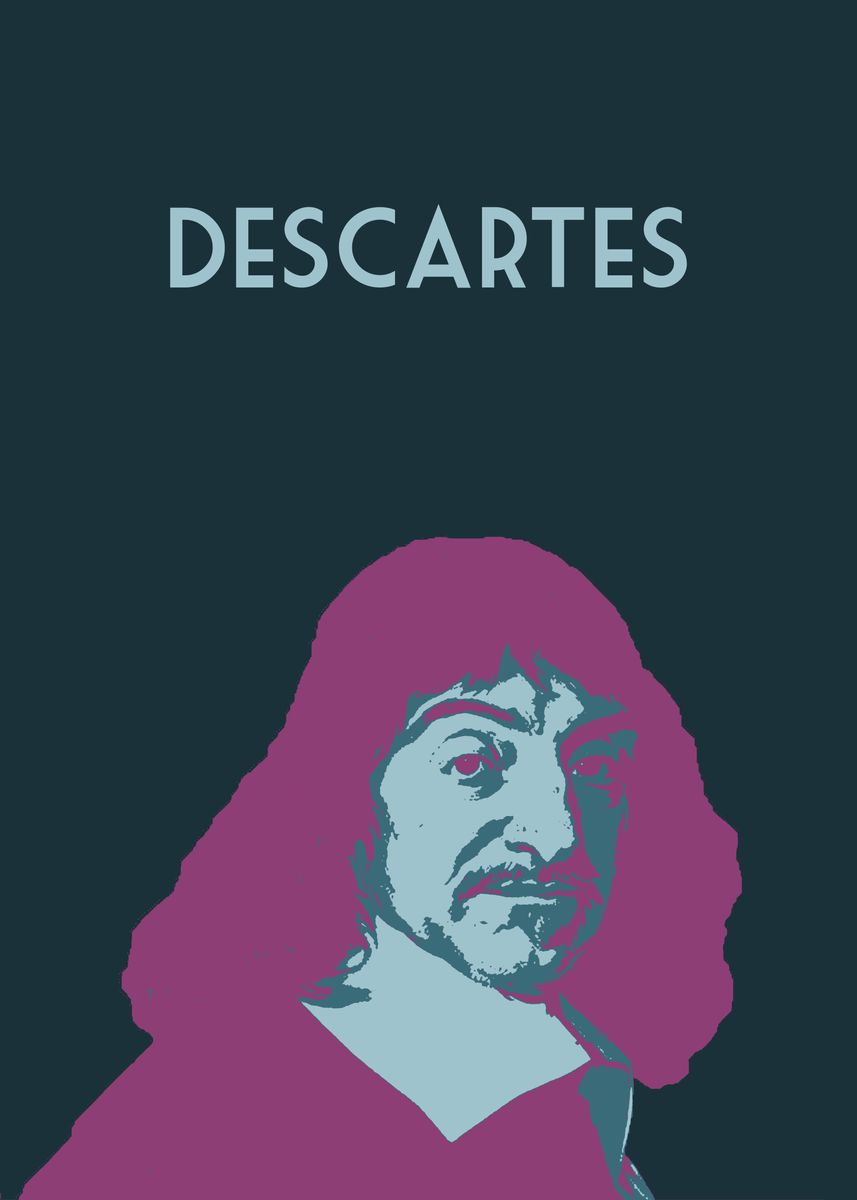 'Rene Descartes' Poster, picture, metal print, paint by Savant Designs ...