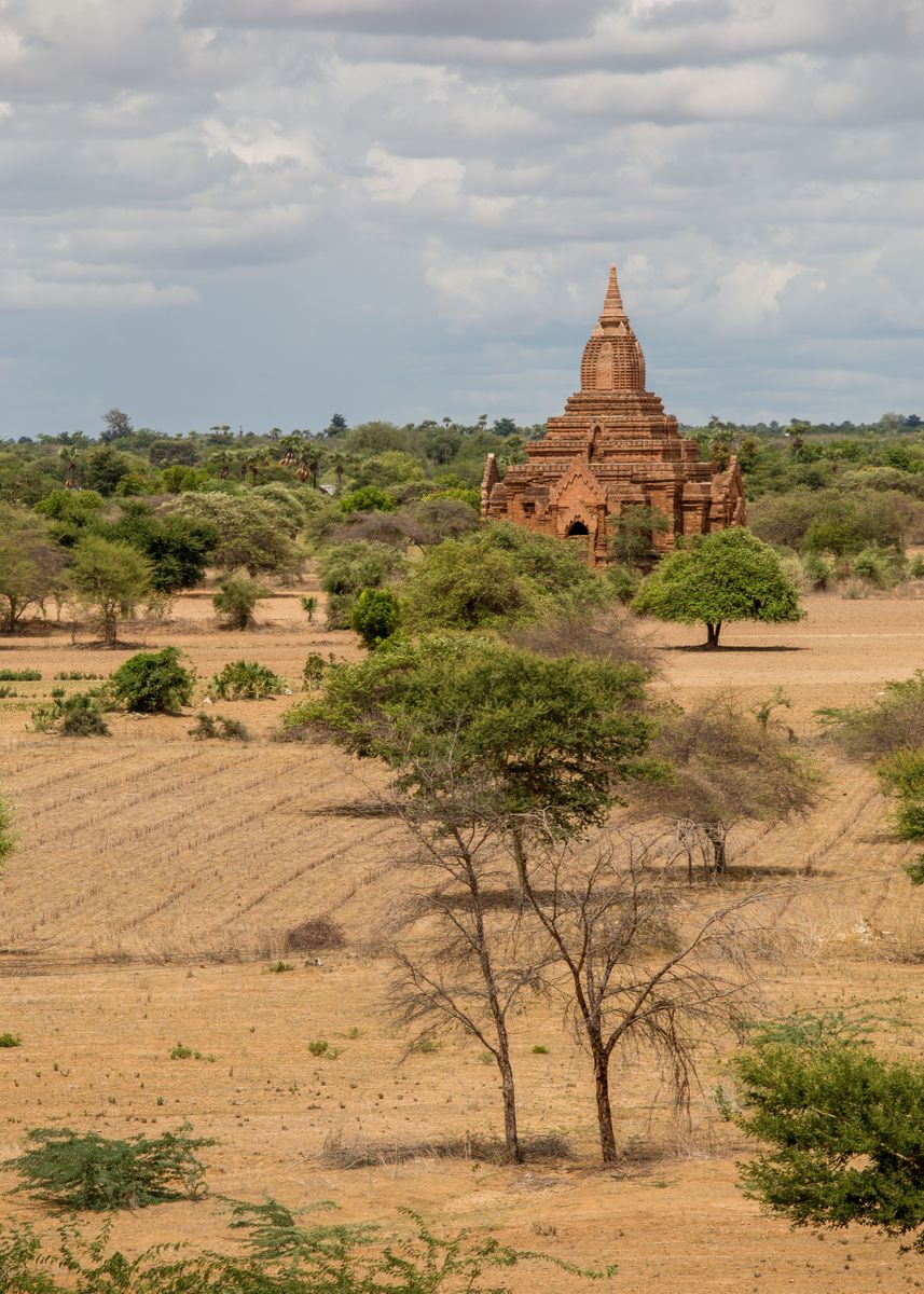 ' Bagan 4' Poster, picture, metal print, paint by Rodrigo Winkler ...
