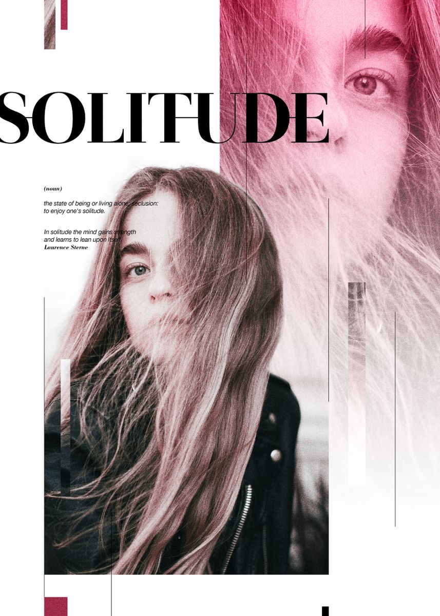 'Solitude' Poster by Yasin Şengül | Displate