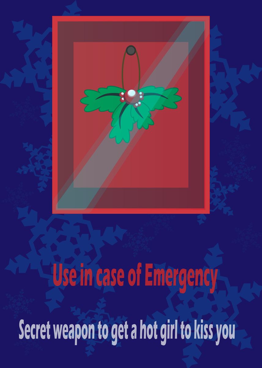'In case of emergency' Poster, picture, metal print, paint by Wandezia ...