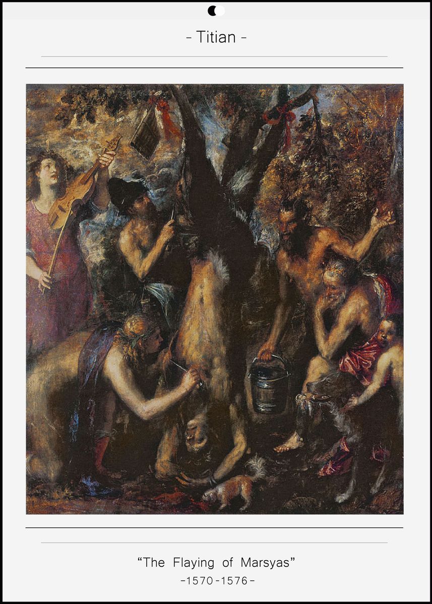 'The Flaying of Marsyas' Poster, picture, metal print, paint by Artnite ...