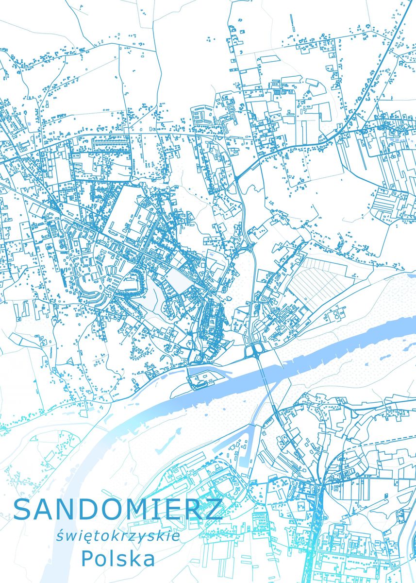 'Sandomierz' Poster by Jacek Maryniowski | Displate