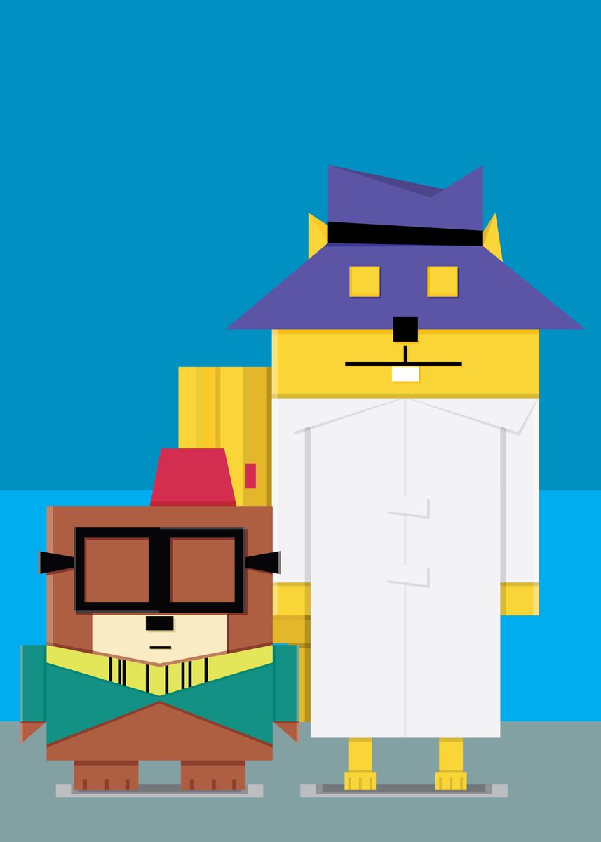 'The Mole and The Squirrel' Poster by X4 M0 | Displate