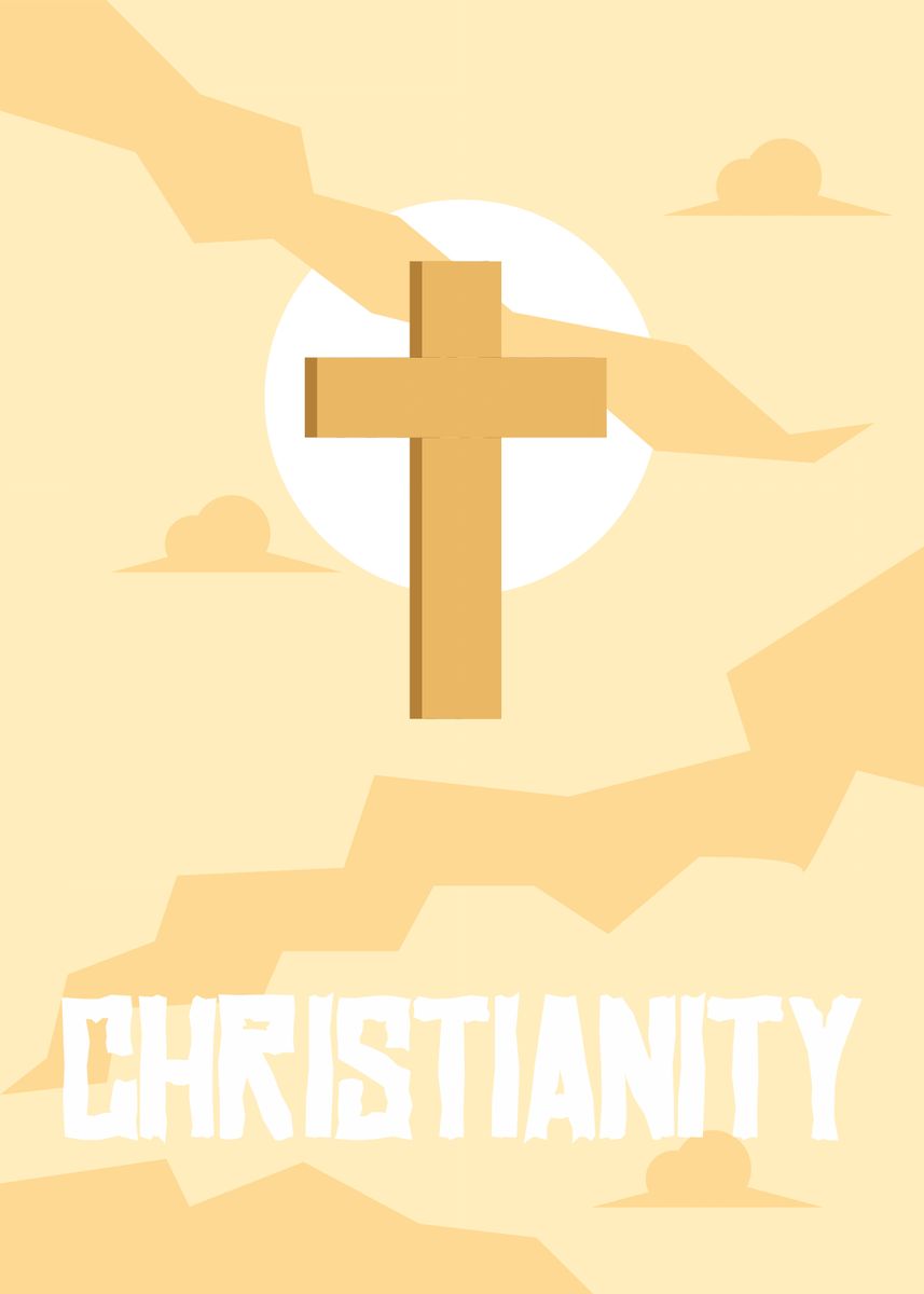 'CHRISTIANITY' Poster, picture, metal print, paint by kucingtertawa ...