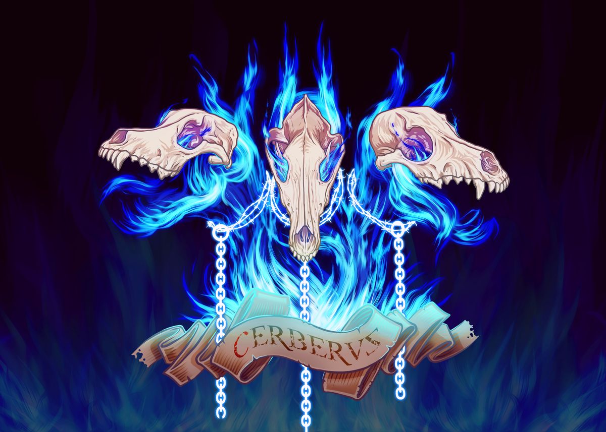 'Cerberus' Poster by Carlos Tato | Displate