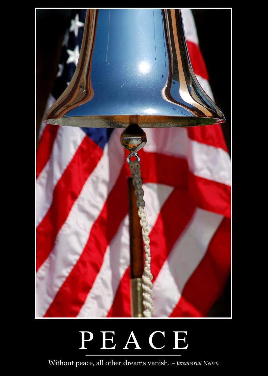 'Peace Motivational' Poster, picture, metal print, paint by Stocktrek ...