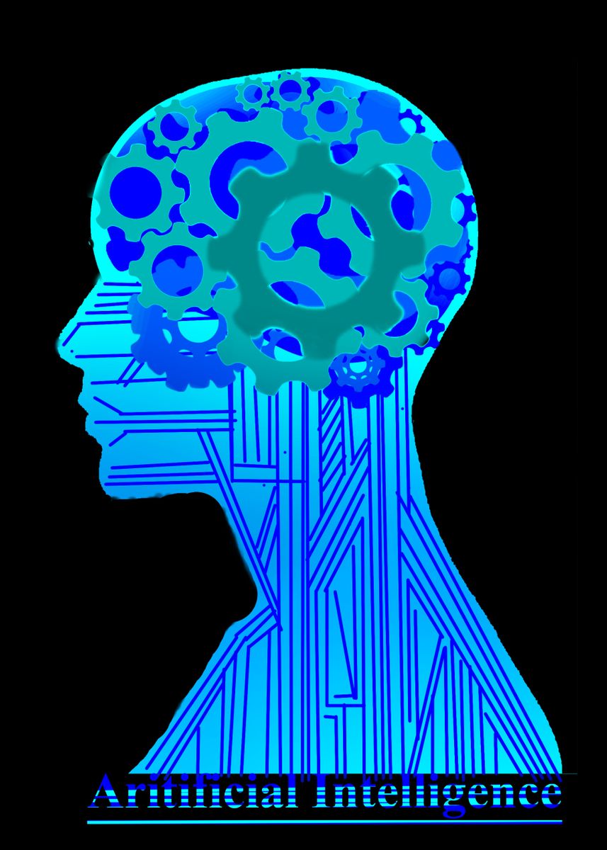 'AI Emblem' Poster by DH Santillan | Displate