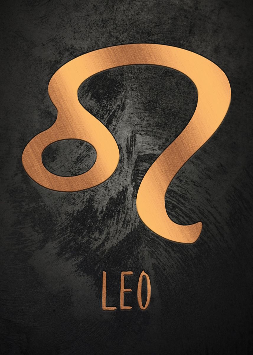 'Leo Zodiac Sign' Poster by Christian Strang | Displate